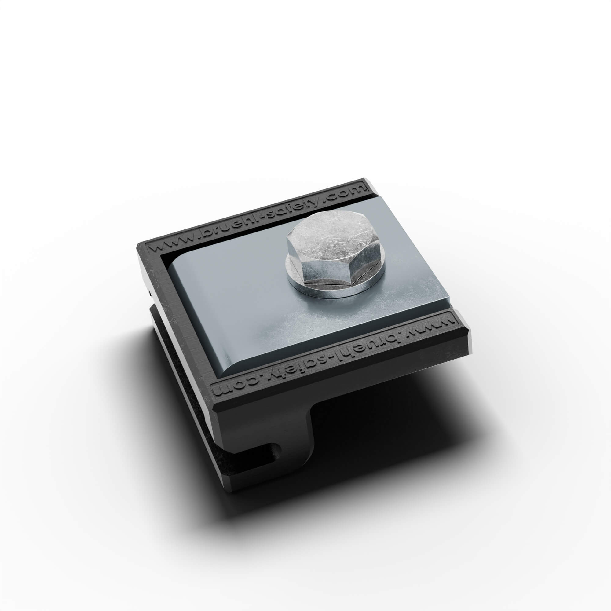 Flex-Bracket with captive hexagon head screw and integrated height ...